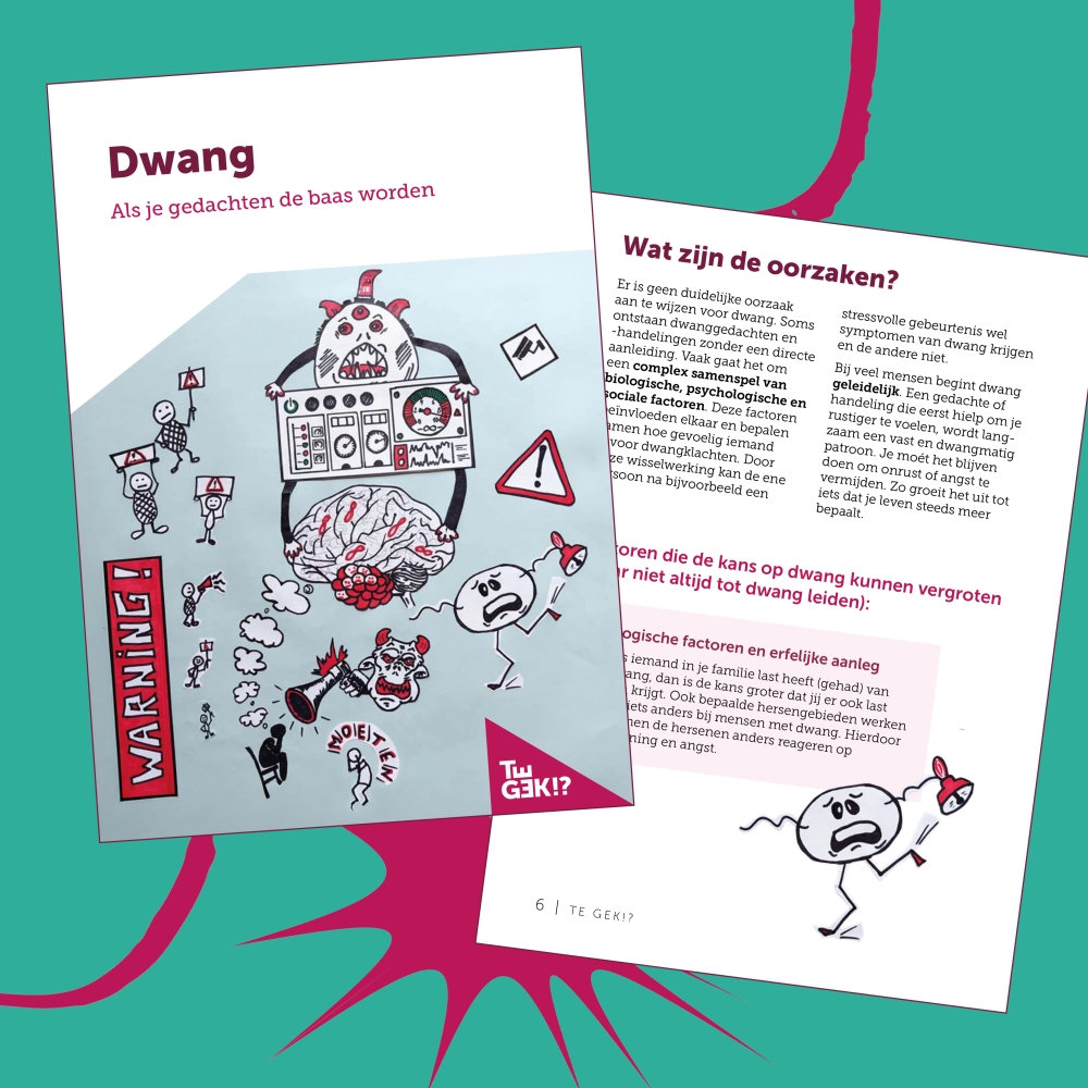 Brochure Dwang (1 tot 9 ex.) - Webshop Te Gek!? - Webshop Te Gek!?