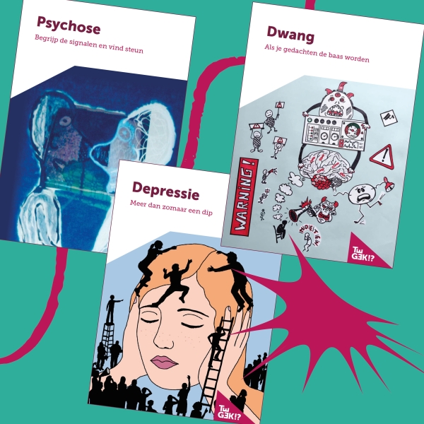 Brochures psychische problemen - Te Gek!?